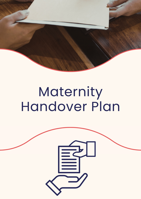 Maternity Handover Guide & Template - Standalone Tool - £5 – Working ...